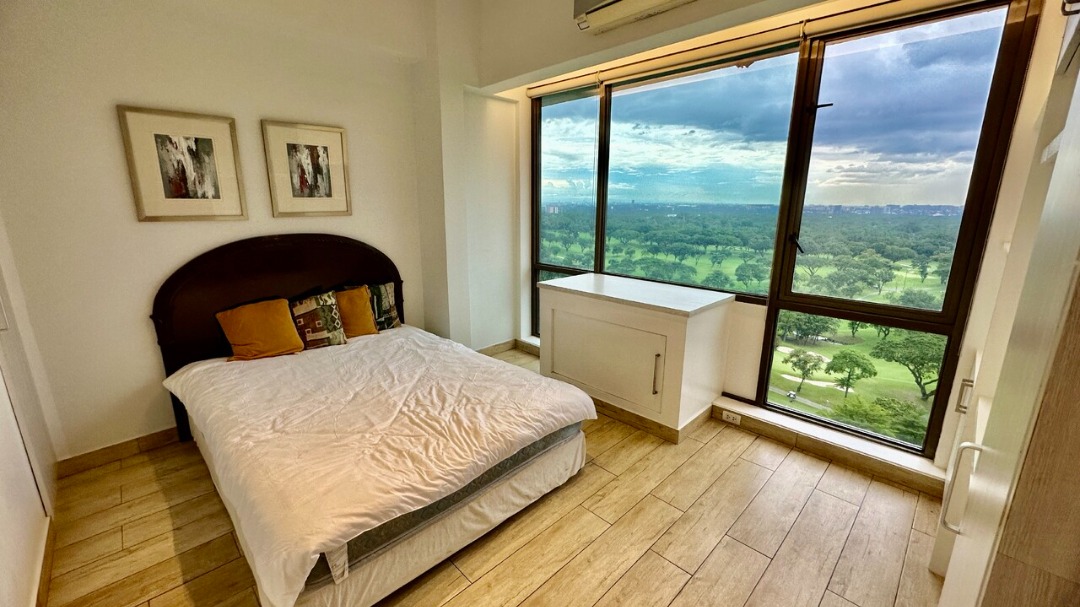 Beautiful 2BR with unobstructed view of the Manila Golf Course ...