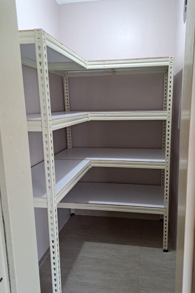 Boltless rack, Home storage, Heavy duty rack, Adjustable rack, L shape ...