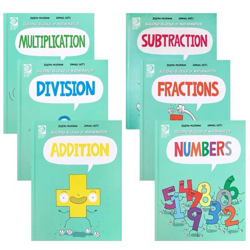 Building Blocks of Mathematics - Set of 6 Books, Hobbies & Toys, Books ...
