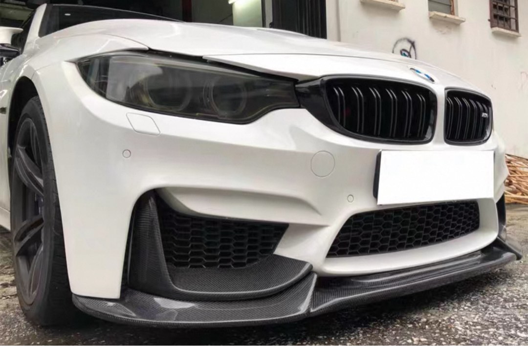 Vorsteiner V style carbon Front Lip for BMW F80/F82/F83 M3 M4, Car ...