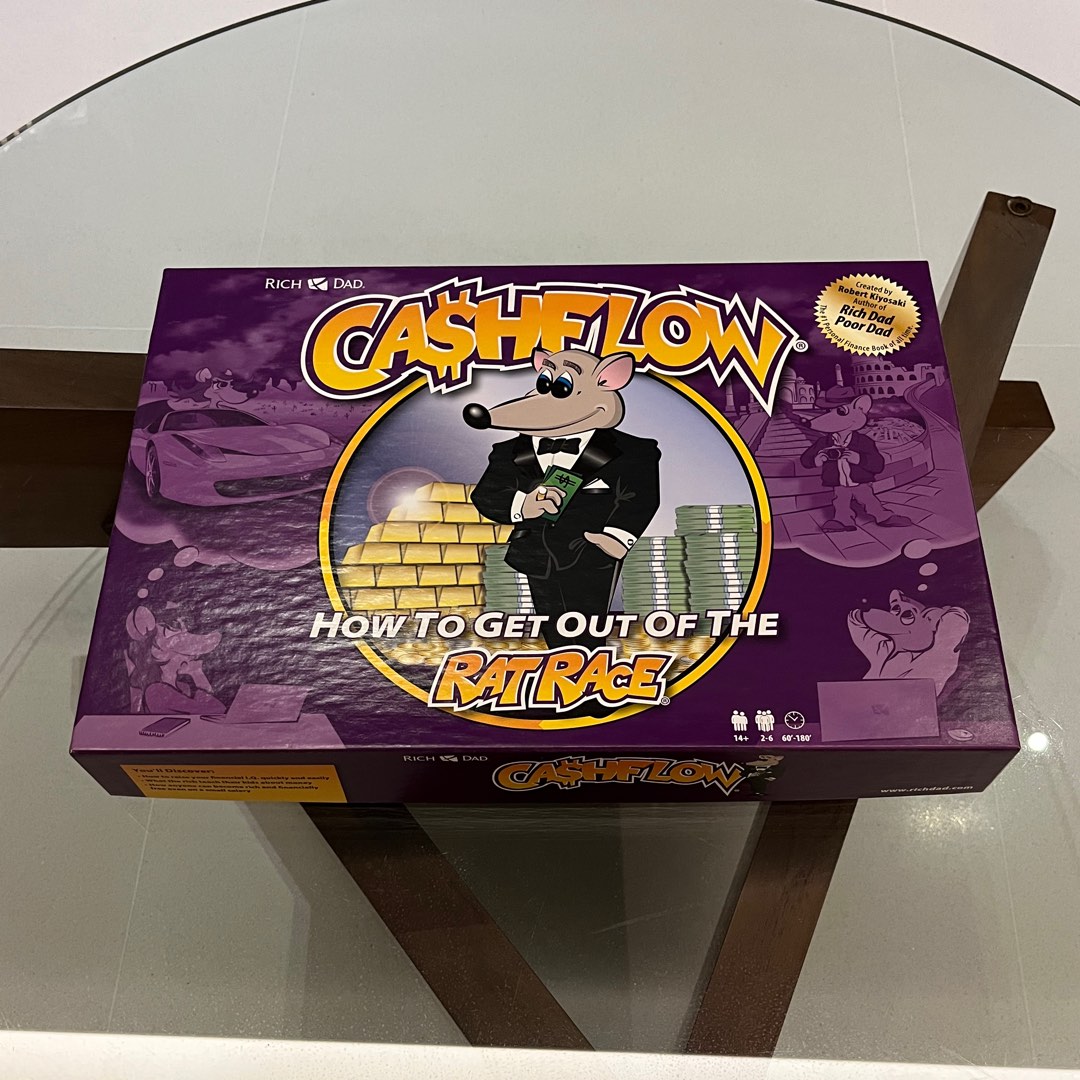 Cashflow Board Game - How to Get Out of the Rat Race, Hobbies & Toys ...