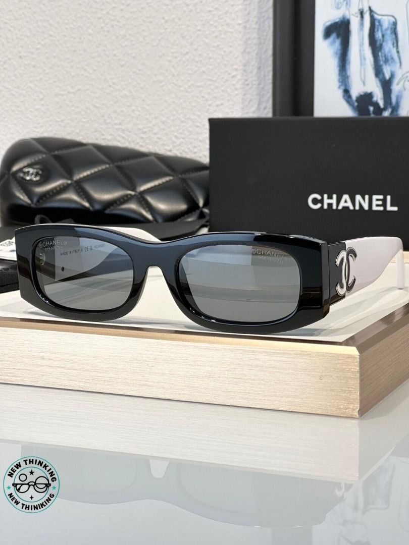正品Chanel ch5525 Size 52口19-140 平光鏡 可配度數眼鏡 近視鏡 漸進鏡片，全港最快 最抵 鏡片服務 全港送貨 2 ...