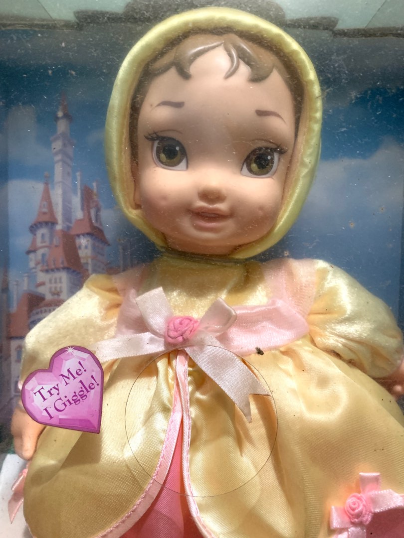 DISNEY PRINCESS BABY BELLE SOFT DOLL WITH SOUND GIRL TOY, Hobbies ...