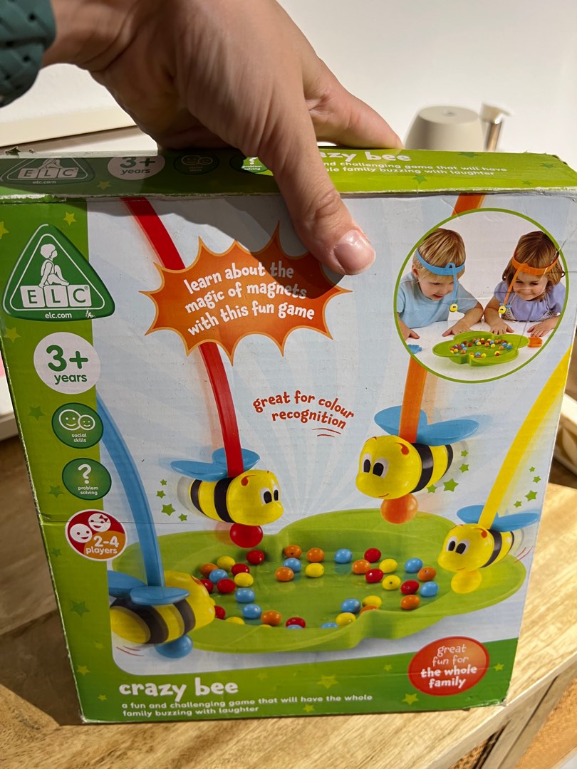 ELC Crazy Bee Board Game, Hobbies & Toys, Toys & Games on Carousell