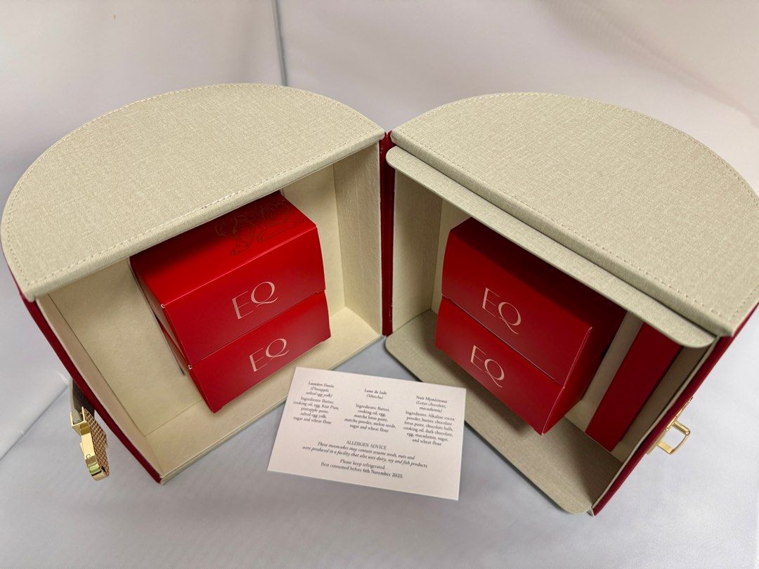 EQ Hotel 2025 Mooncakes with INOKURA Black Tea Curated for Cartier 2025 ...