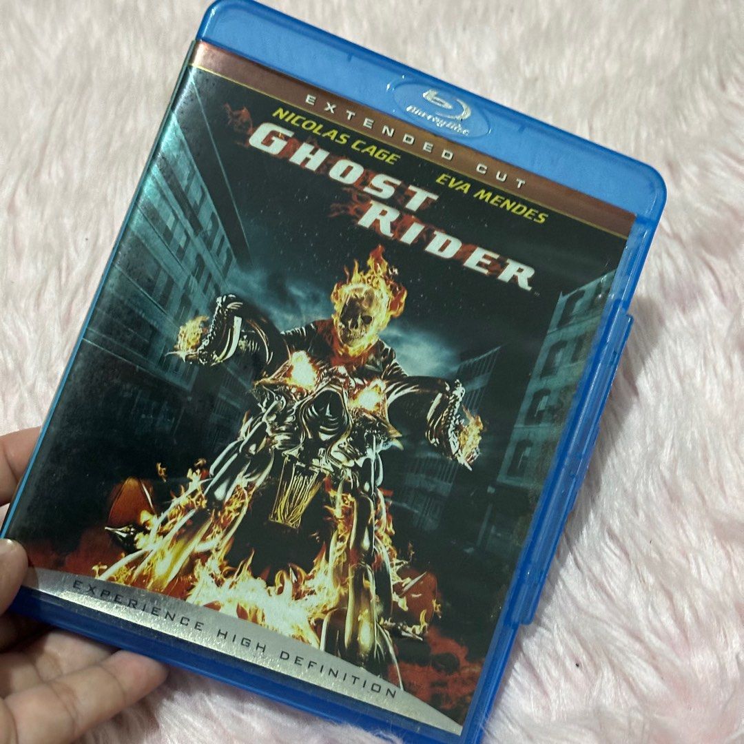 Ghost Rider Extended Cut Blu-ray Movie CD, Hobbies & Toys, Music ...