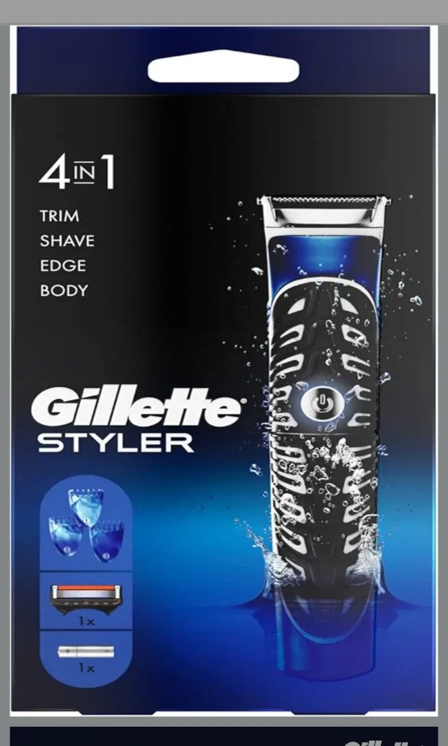 Gillette All Purpose Styler: Battery Powered Beard Trimmer, Men's Razor & Edger - Fusion Razors ...