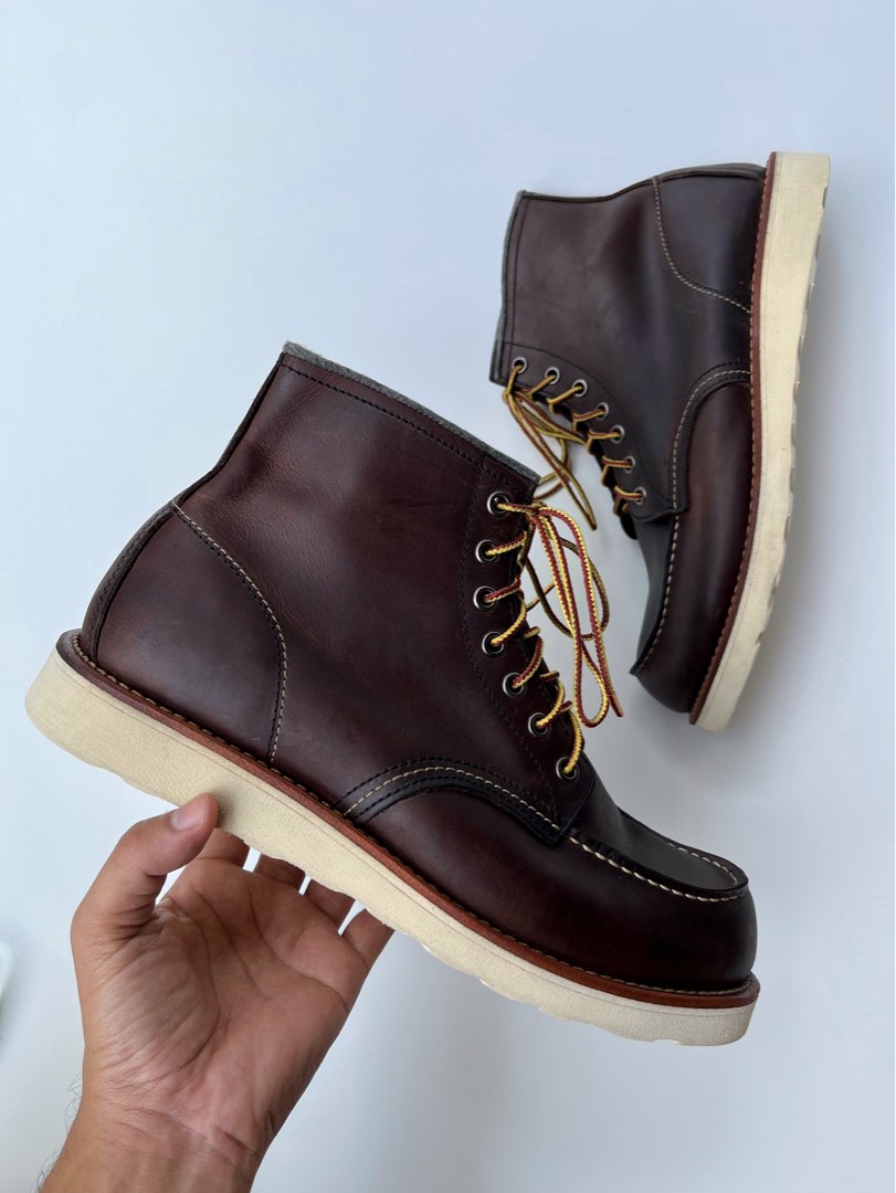 Hawkins HL40010 crazy horse moc toe, Men's Fashion, Footwear, Boots on ...