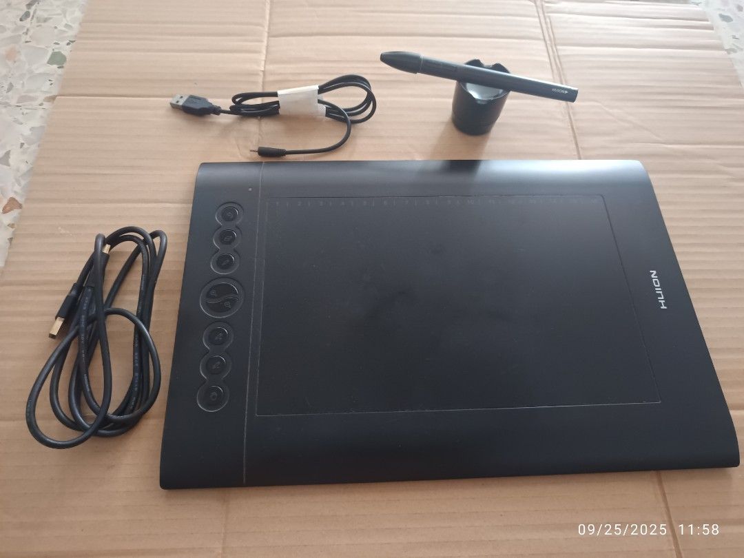 Huion H610PRO Graphic Tablet, Computers & Tech, Parts & Accessories ...