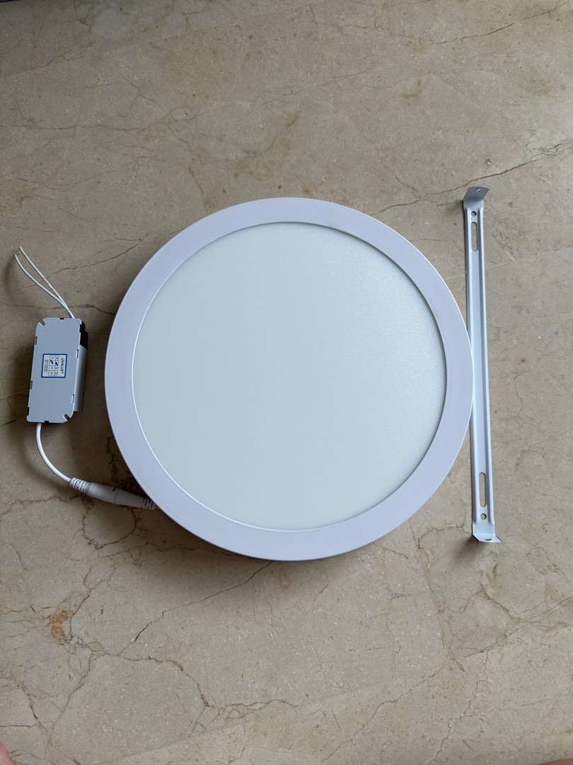 LED Surface Panel Light - 24W - Round, Furniture & Home Living ...