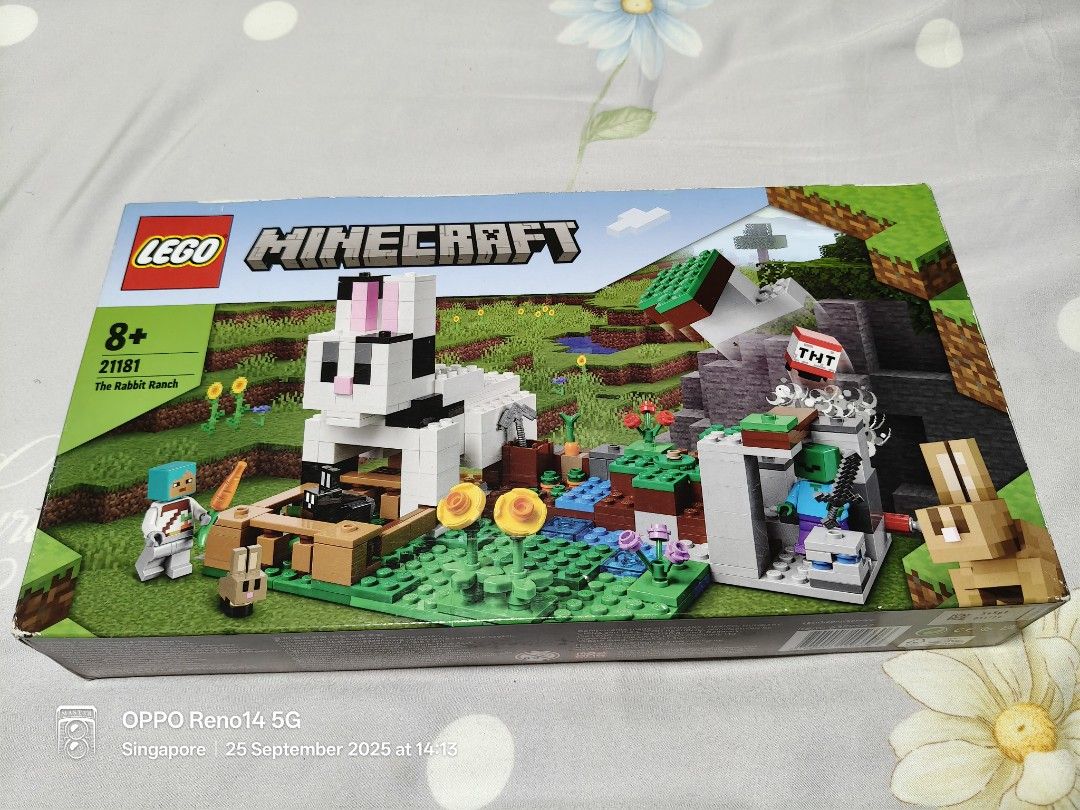 LEGO Minecraft The Rabbit Ranch 21181, Hobbies & Toys, Toys & Games on ...