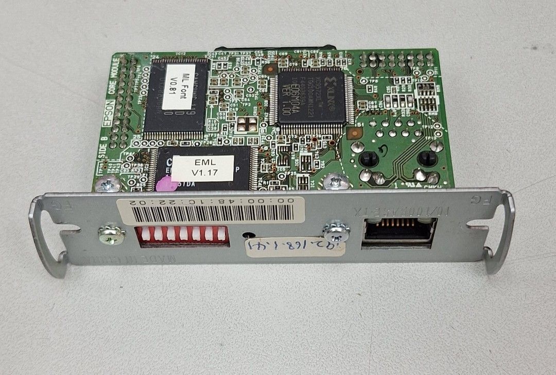 Oracle Micros IDN Epson M155C 20101D Network interface Board 20101D ...