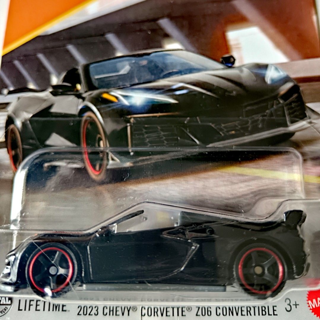 MATCHBOX 2025 DASH L 2023 Chevy Corvette Z06 Convertible Black, Hobbies ...