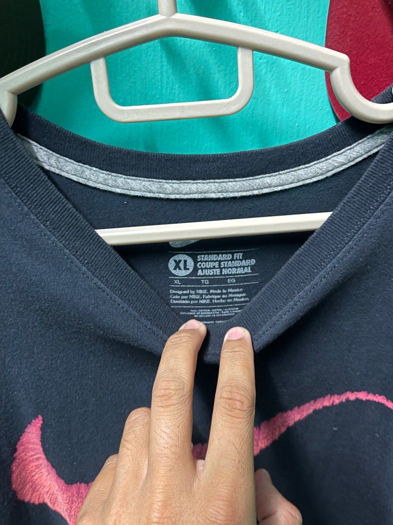 Nike Swoosh Crayon, Men's Fashion, Tops & Sets, Tshirts & Polo Shirts ...