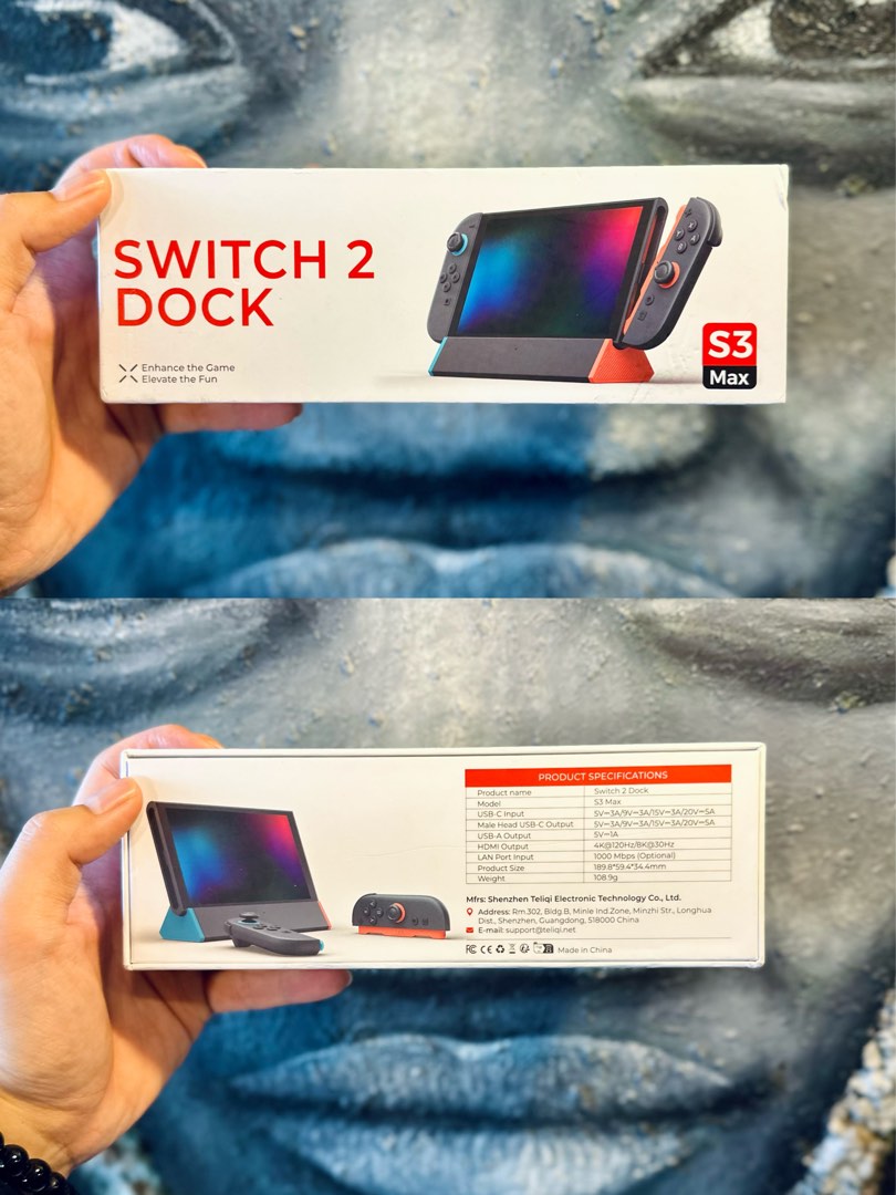 Nintendo Switch 2 Dock / TV Dock Station for Nintendo Switch 2, Video ...