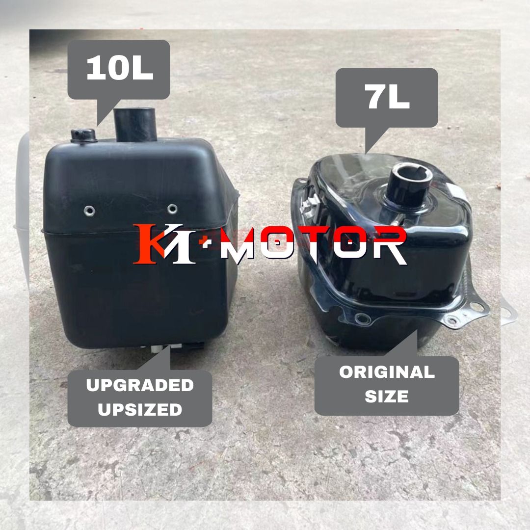 NMAX FUEL TANK 10L UPSIZED UPGRADE HDPE LIGHTWEIGHT YAMAHA NMAX V2 V3 ...