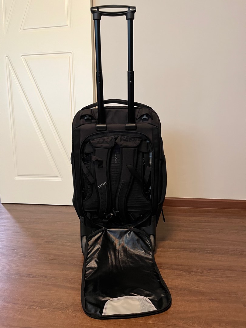 Osprey Sojourn 60L Wheeled Travel Pack - Black [Trolley/ backpack ...