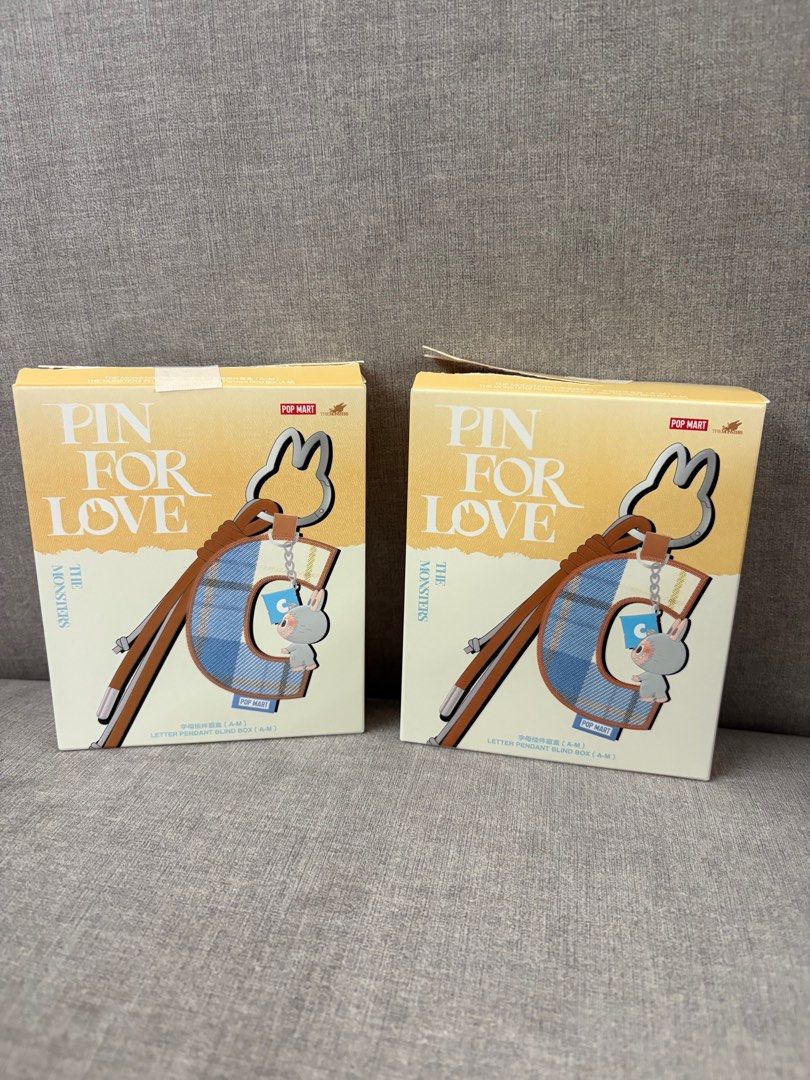 Pin for love letter pendant - letter D, F and letter I, Hobbies & Toys ...