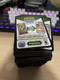 30x Pokemon TCG Online Code Cards, Hobbies & Toys, Toys & Games on ...