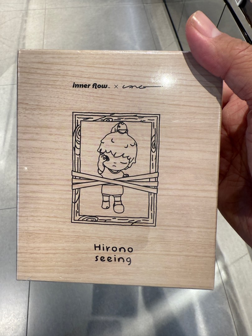 Pop Mart Inner Flow x Hirono Seeing Figure, Hobbies & Toys, Toys ...