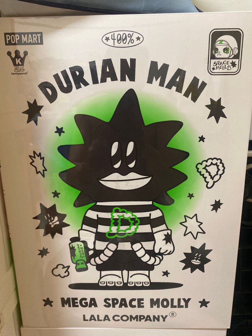 POP MART Mega Space Molly Durian Man 400%, Hobbies & Toys, Toys & Games ...