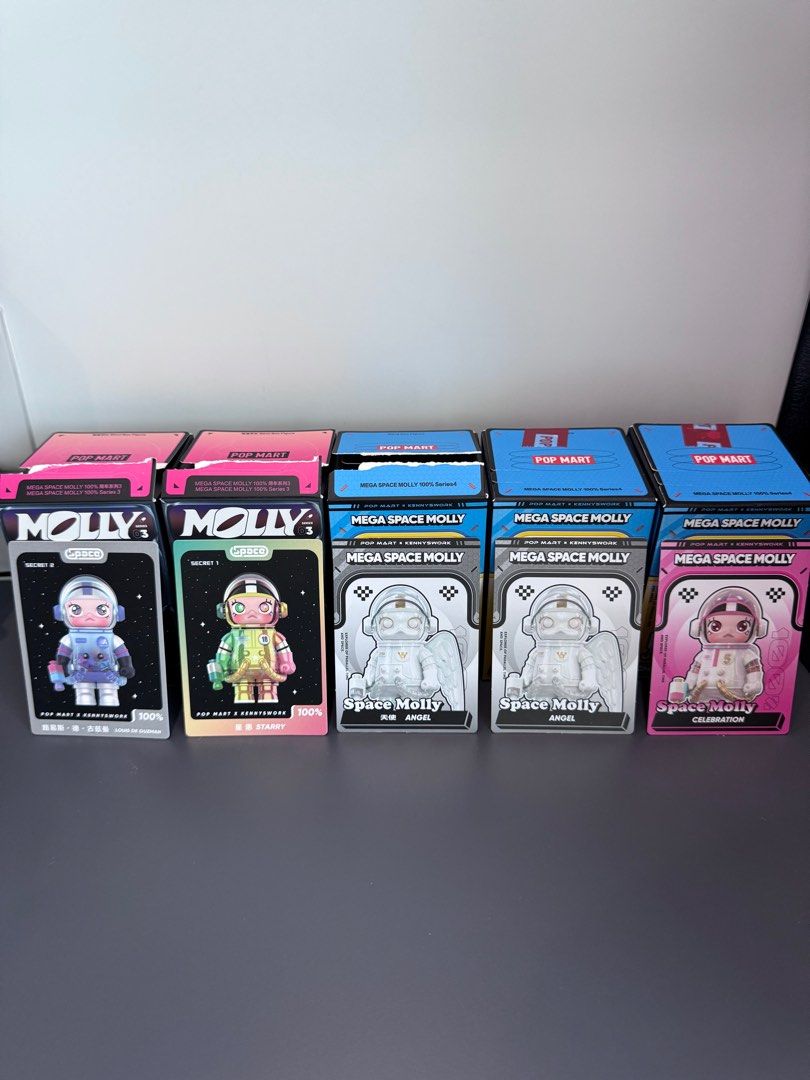 Popmart Mega Space Molly Secret, Hobbies & Toys, Toys & Games on Carousell