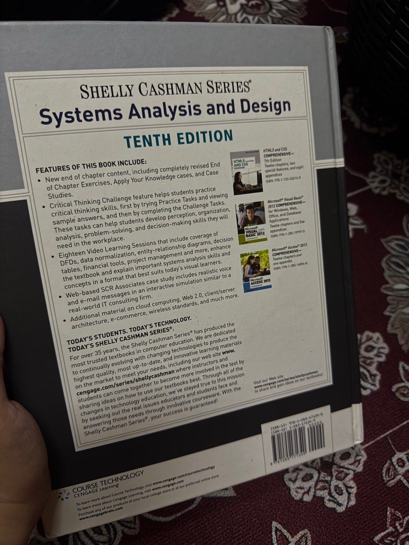 Shelley Cashman: System analysis and design by Rosenblatt, Hobbies ...