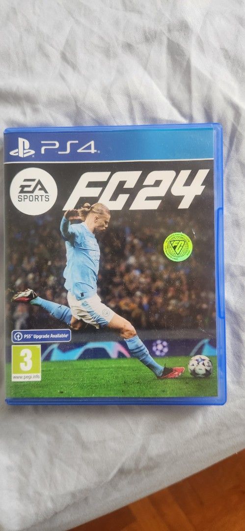 Sony PlayStation 4 Console with FC24 Game and Controller, Video Gaming ...