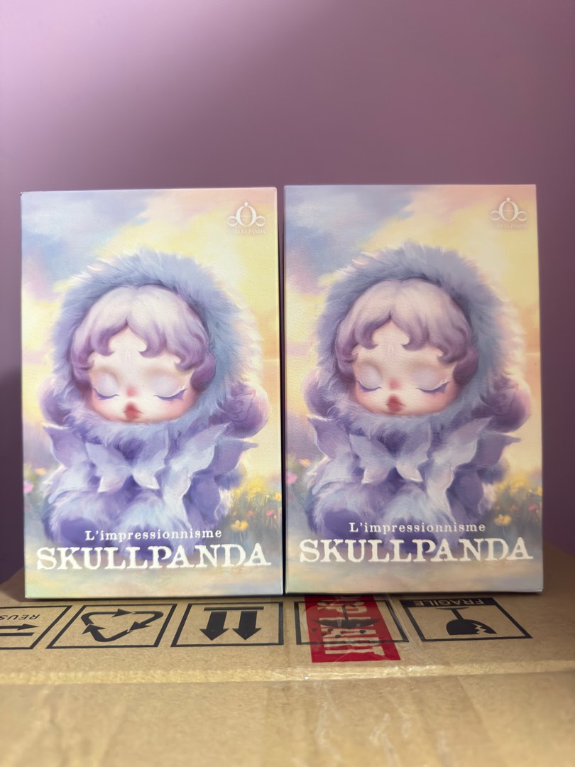 [WTS Sealed] Popmart Skullpanda L'impressionniseme Vinyl Plush Pendent ...