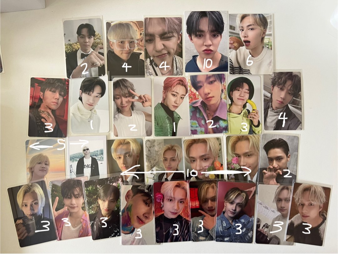 [WTS] Seventeen misc pcs (the8 minghao scoups jun seungkwan vernon) fml ...
