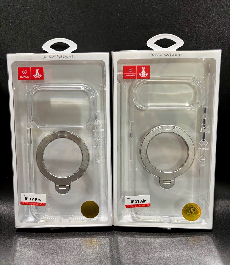 XUNDD MAGNETIC / MAGSAFE CASE / COVER W’ 360 DEGREE RING STAND IPHONE ...