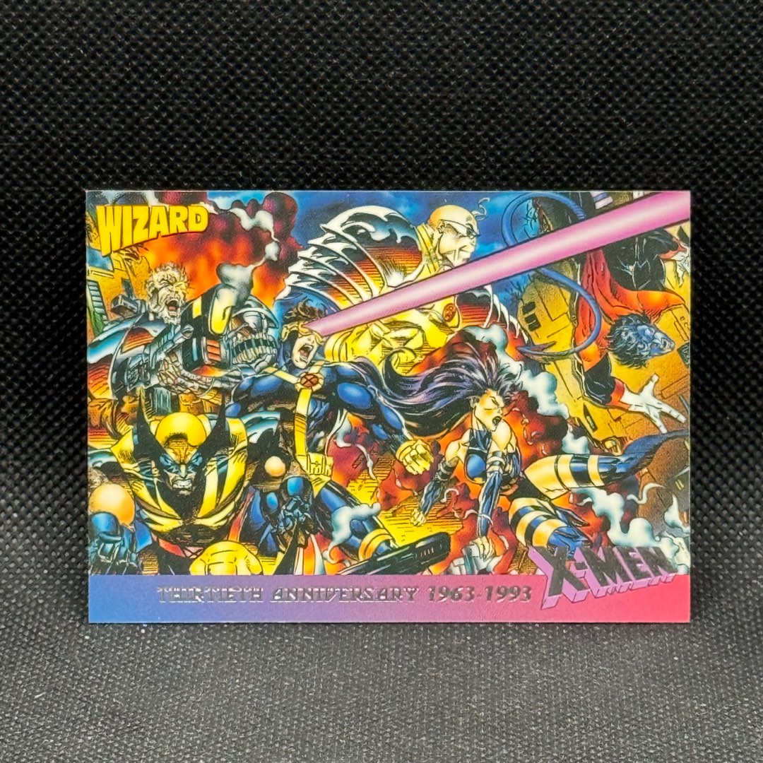 1993 Wizard Marvel X-Men Turn Thirty 30th Anniversary 1963-1993 Promo ...