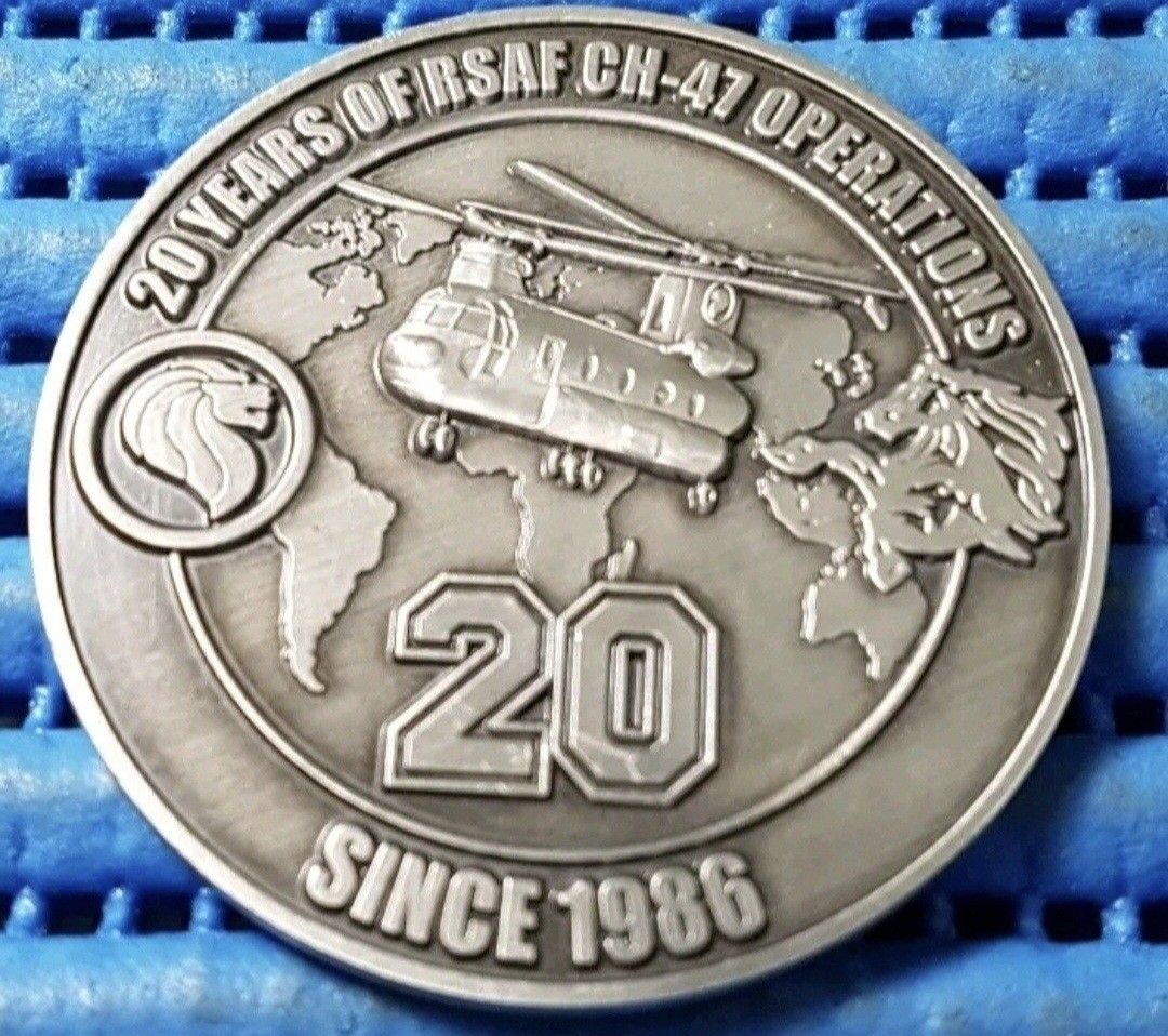 2006 Republic of Singapore Air Force RSAF 20 Years of CH-47 Operation ...