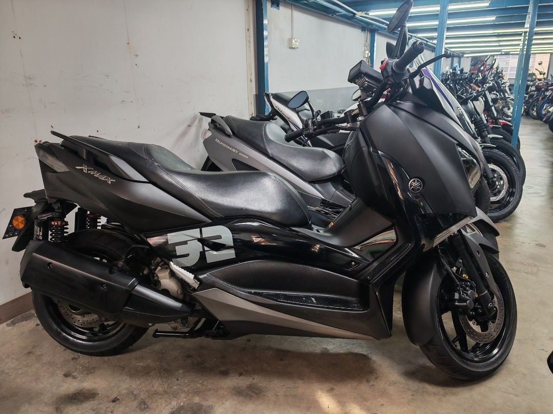2019 Yamaha Xmax V1 black, Motorcycles, Motorcycles for Sale, Class 2A ...