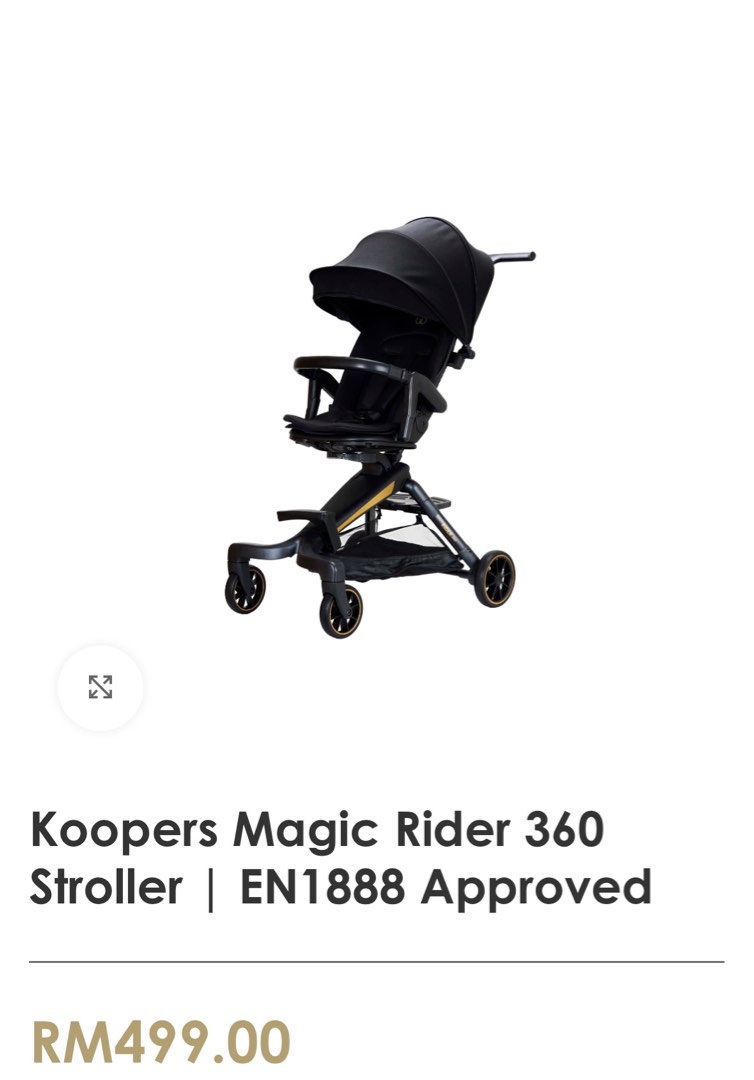 2 way facing stroller. Koopers Magic Rider 360, Babies & Kids, Going ...