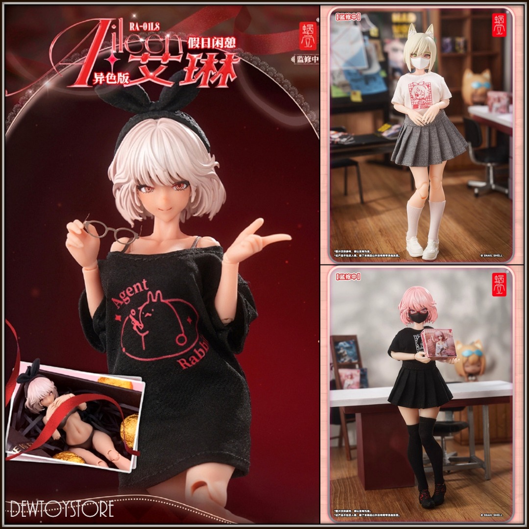 ⭐ [𝗣𝗿𝗲-𝗼𝗿𝗱𝗲𝗿] Snail Shell Studio 蜗之壳 1/12 Scale Action Figure - RA-01S ...