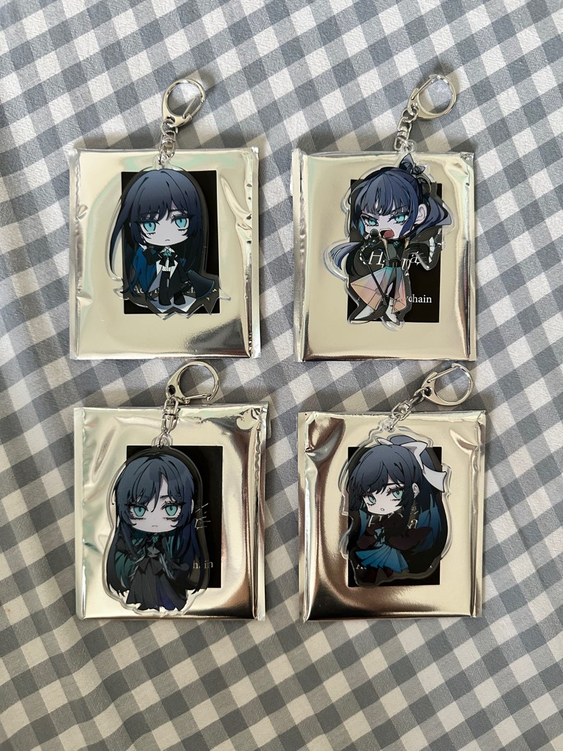 Ado Hibana Acrylic Keychain [4p SET], Hobbies & Toys, Memorabilia ...