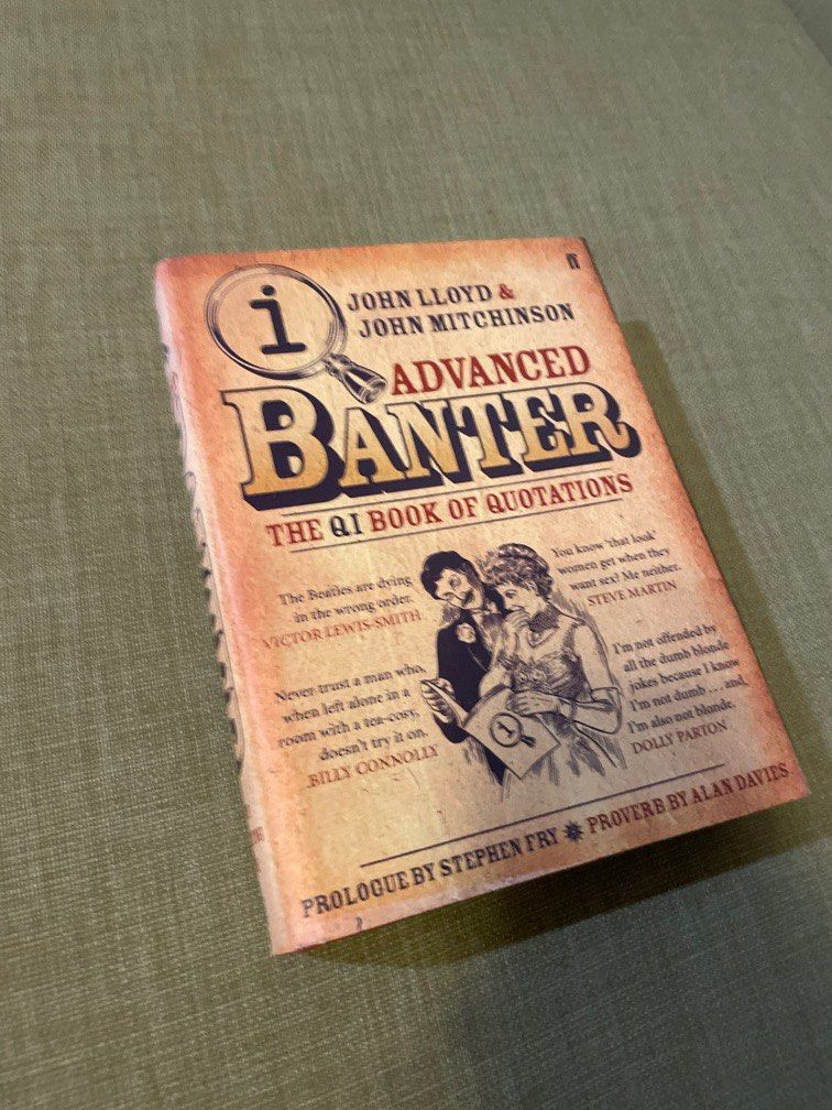 Advanced Banter – The QI Book of Quotations | Lloyd & Mitchinson ...