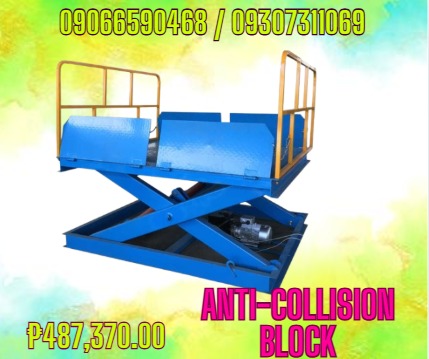 anti collision blocks scissor lifter 2 tons, load two factor ...
