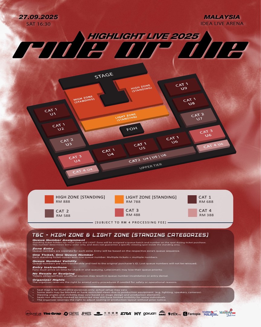 BEAST / HIGHLIGHT RIDE OR DIE IN KL MALAYSIA, Tickets & Vouchers, Event ...