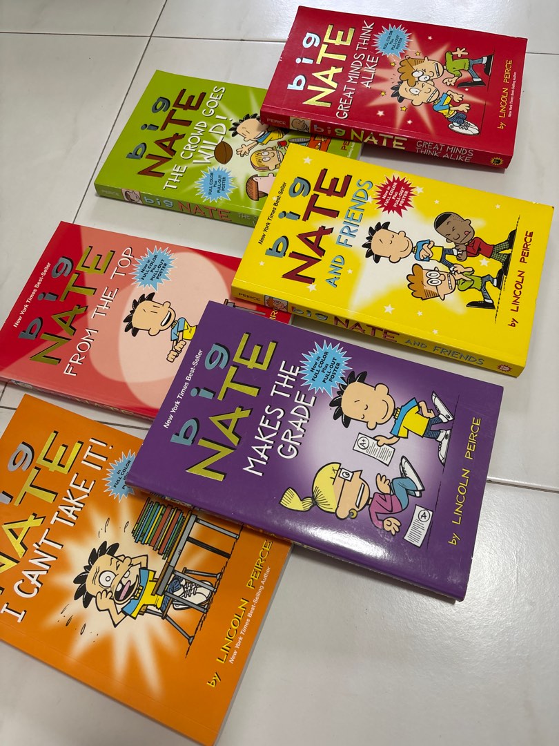 Big Nate Book Collection by Lincoln Peirce, Hobbies & Toys, Books ...