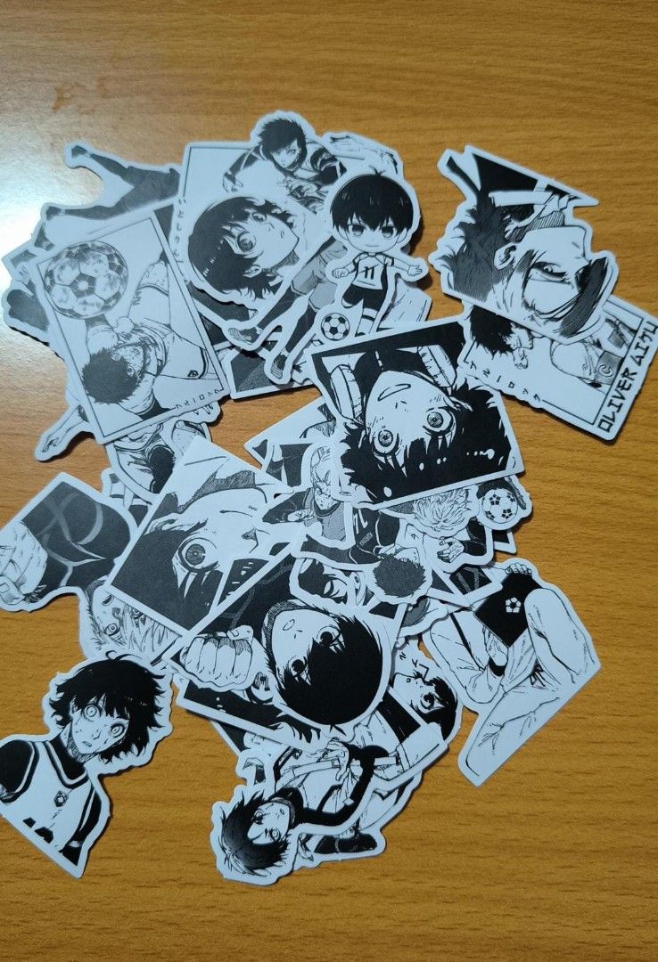 Blue Lock grab bag stickers, Hobbies & Toys, Stationery & Craft, Other ...