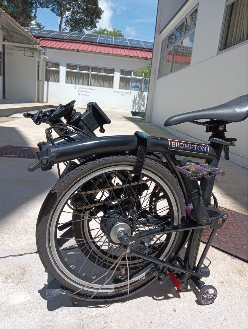 Brompton Folding Bike - C-Line 6 Speed, Sports Equipment, Bicycles ...