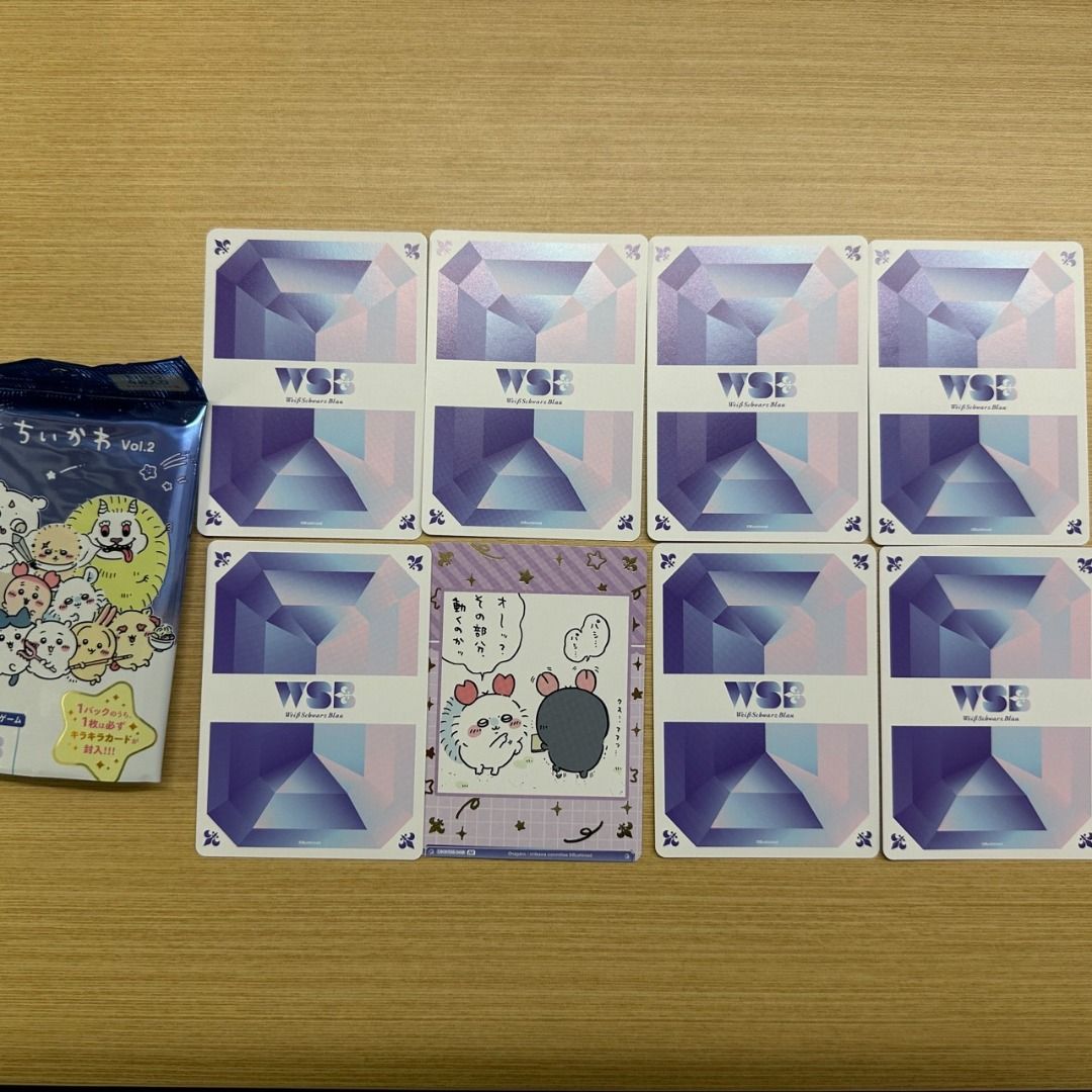 Chiikawa WSB 對戰卡 收藏卡 Usagi Hachiware 吉伊卡哇 烏薩奇 兔哥 兔兔 栗子饅頭 飛鼠 小桃 桃鼠 那孩子 鎧甲人 537 小八 師傅, 興趣及遊戲, 玩具 ...
