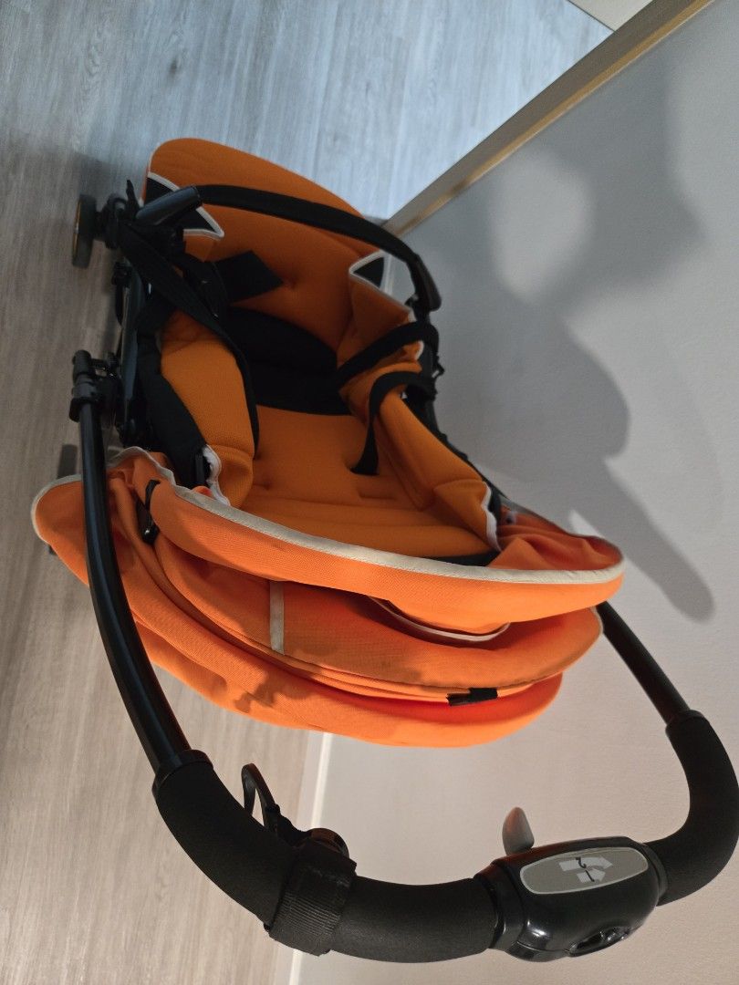 Combi Stroller - Orange, Babies & Kids, Going Out, Strollers on Carousell