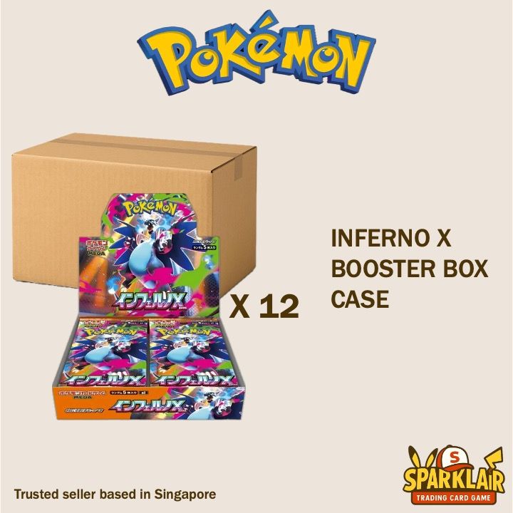[CONFIRMED ALLOCATION] Inferno X Booster Box Case, Hobbies & Toys, Toys ...