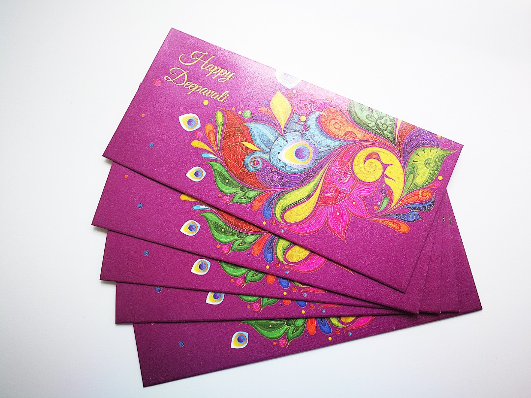 Deepavali Packets / Deepavali Angpow - Standard Chartered ( 8pcs ...
