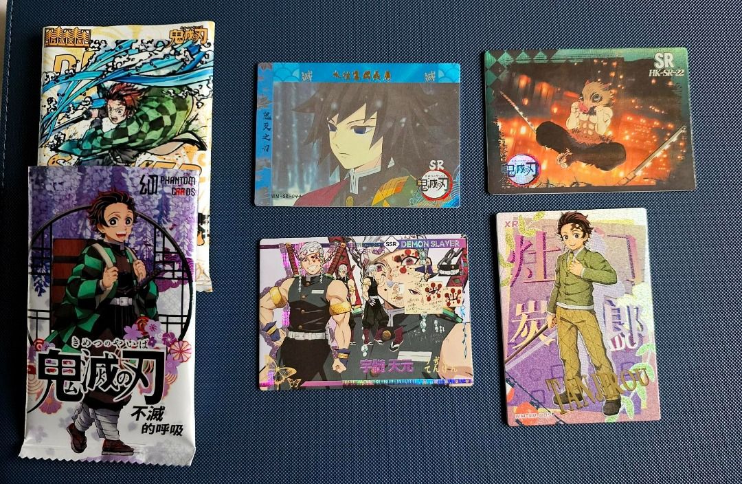Demon Slayer Infinity Castle (Official Movie Cards) + Free DS ccg ...