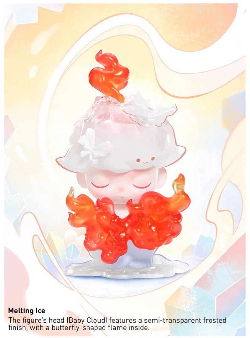 Dimoo Shapes in Nature Melting Ice, Hobbies & Toys, Toys & Games on ...