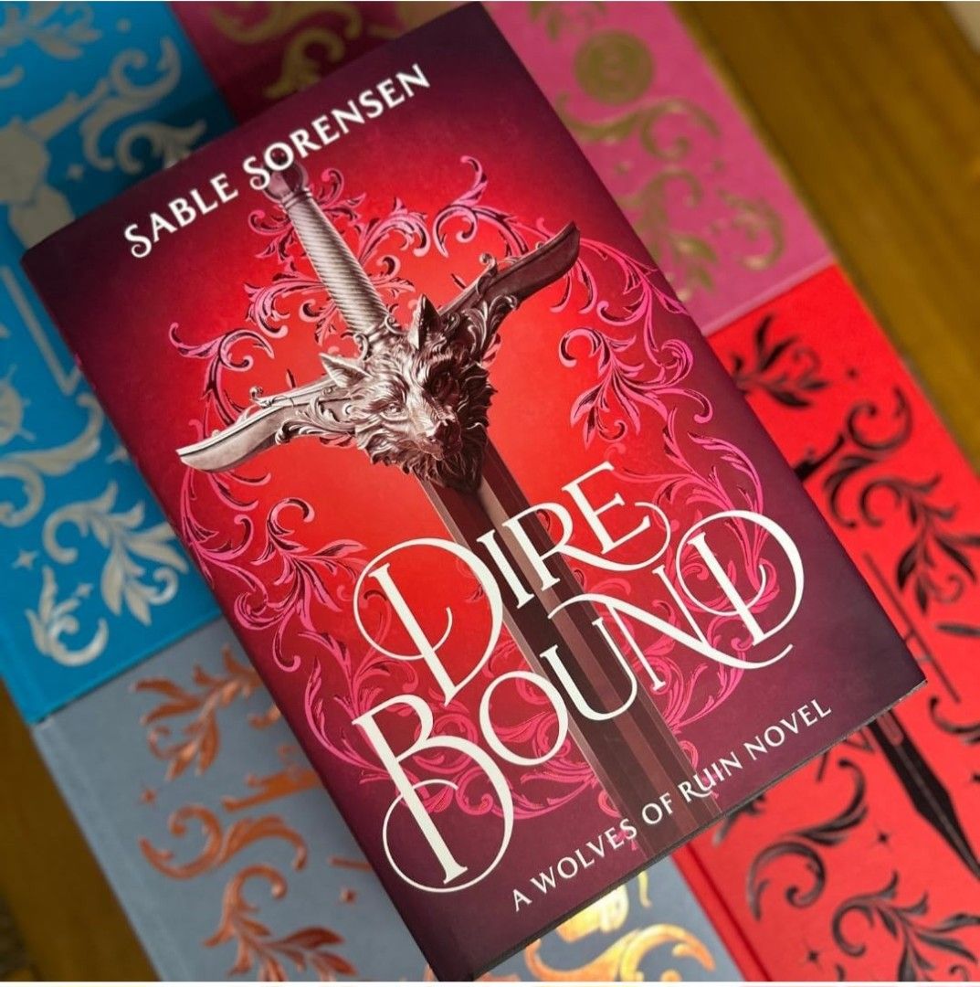 Dire Bound: A Wolves of Ruin Novel by Sable Sorensen, Hobbies & Toys ...